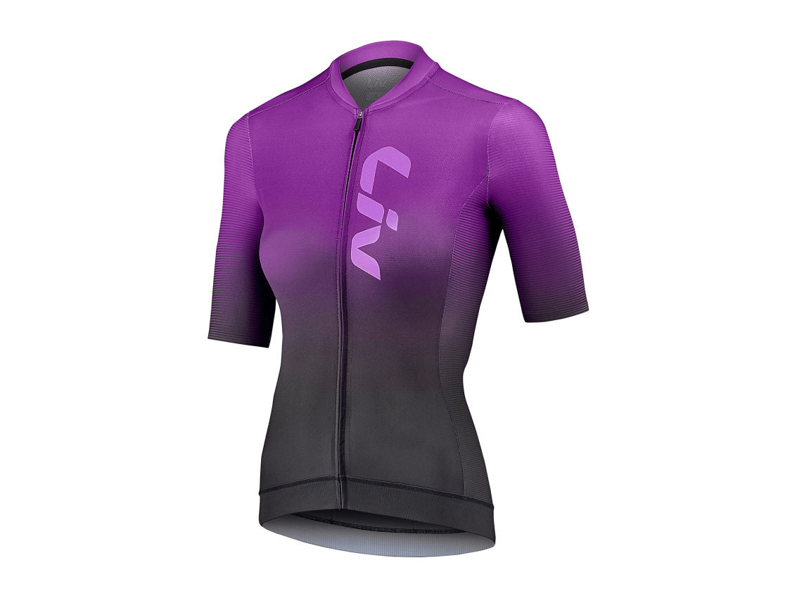 Giant Liv Race Day Short Sleeved Jersey - Black / Purple – allterraincycles